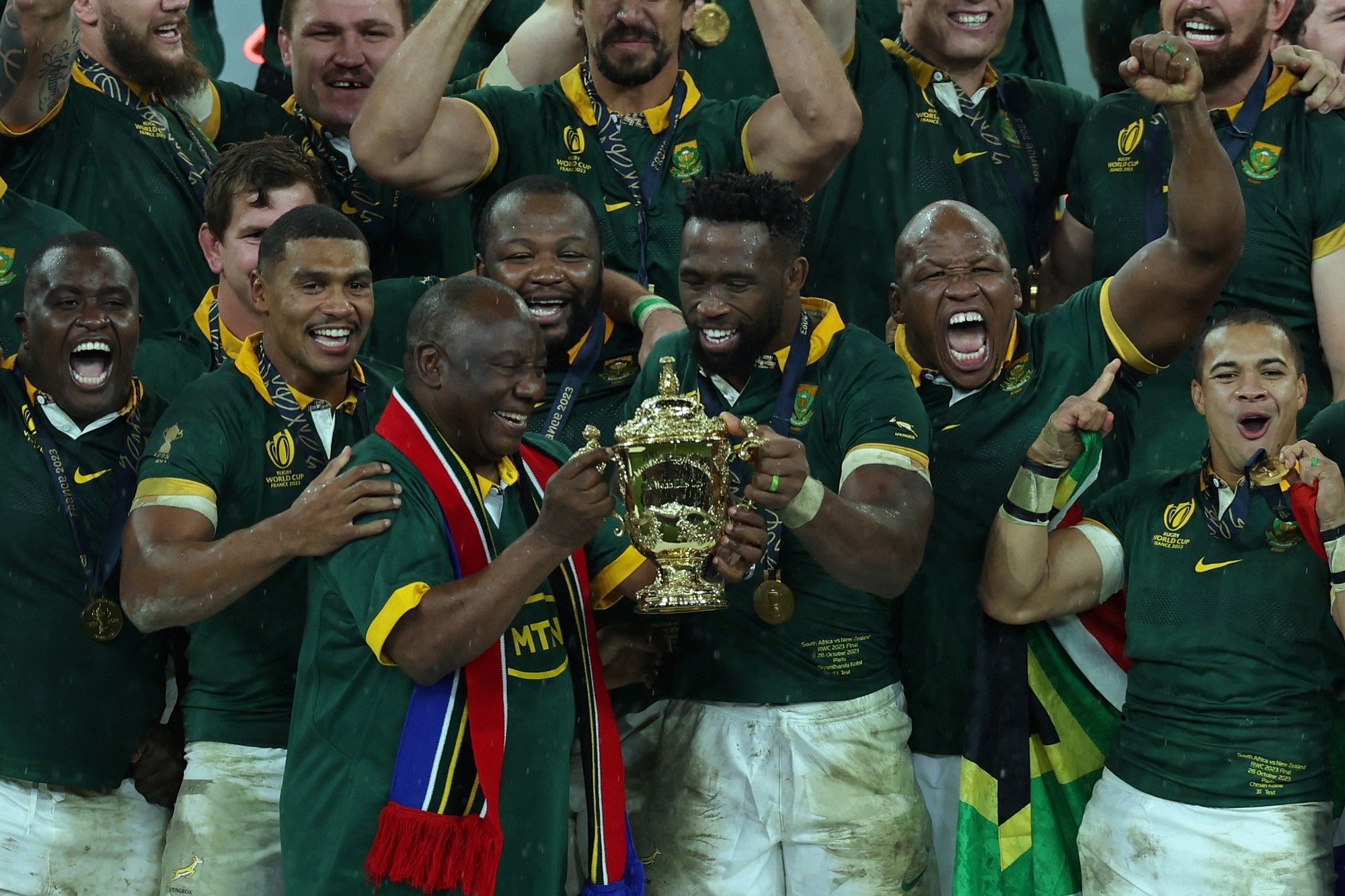 World Cup-winning Springboks headline nominations for SA Sport Awards
