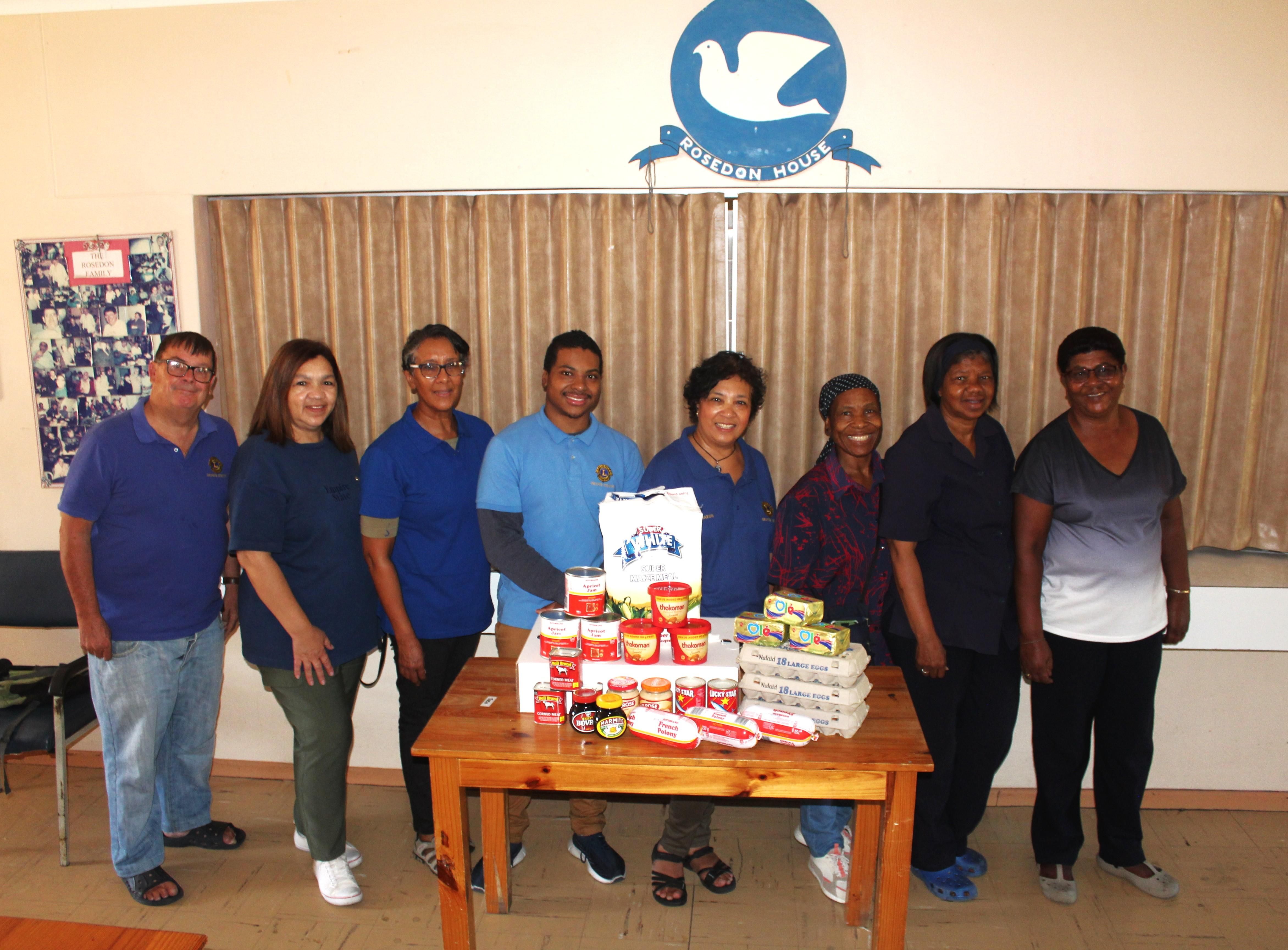 Groote Schuur Lions Club support Rosedon House