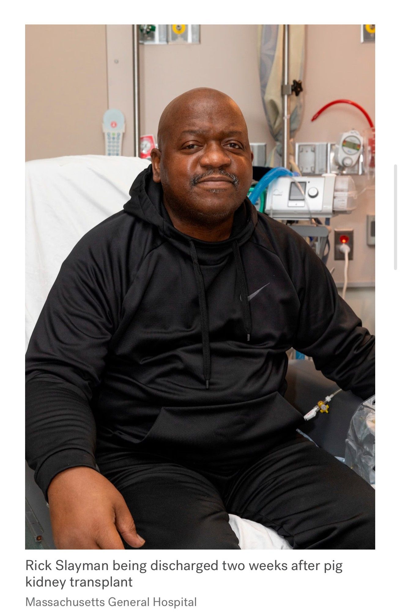 Recipient of world's first genetically-modified pig kidney transplant ...