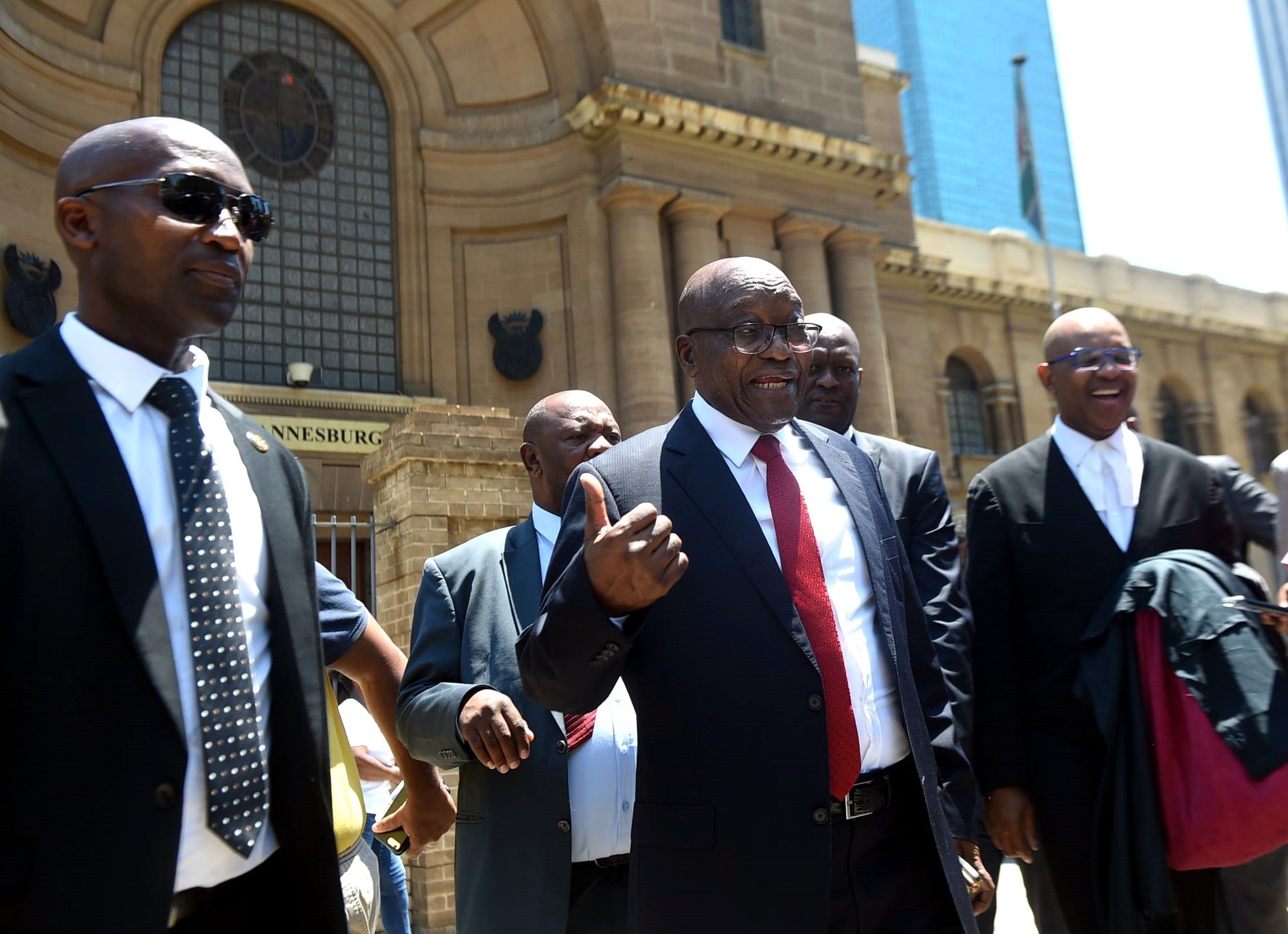 Former President Zuma plays political chess