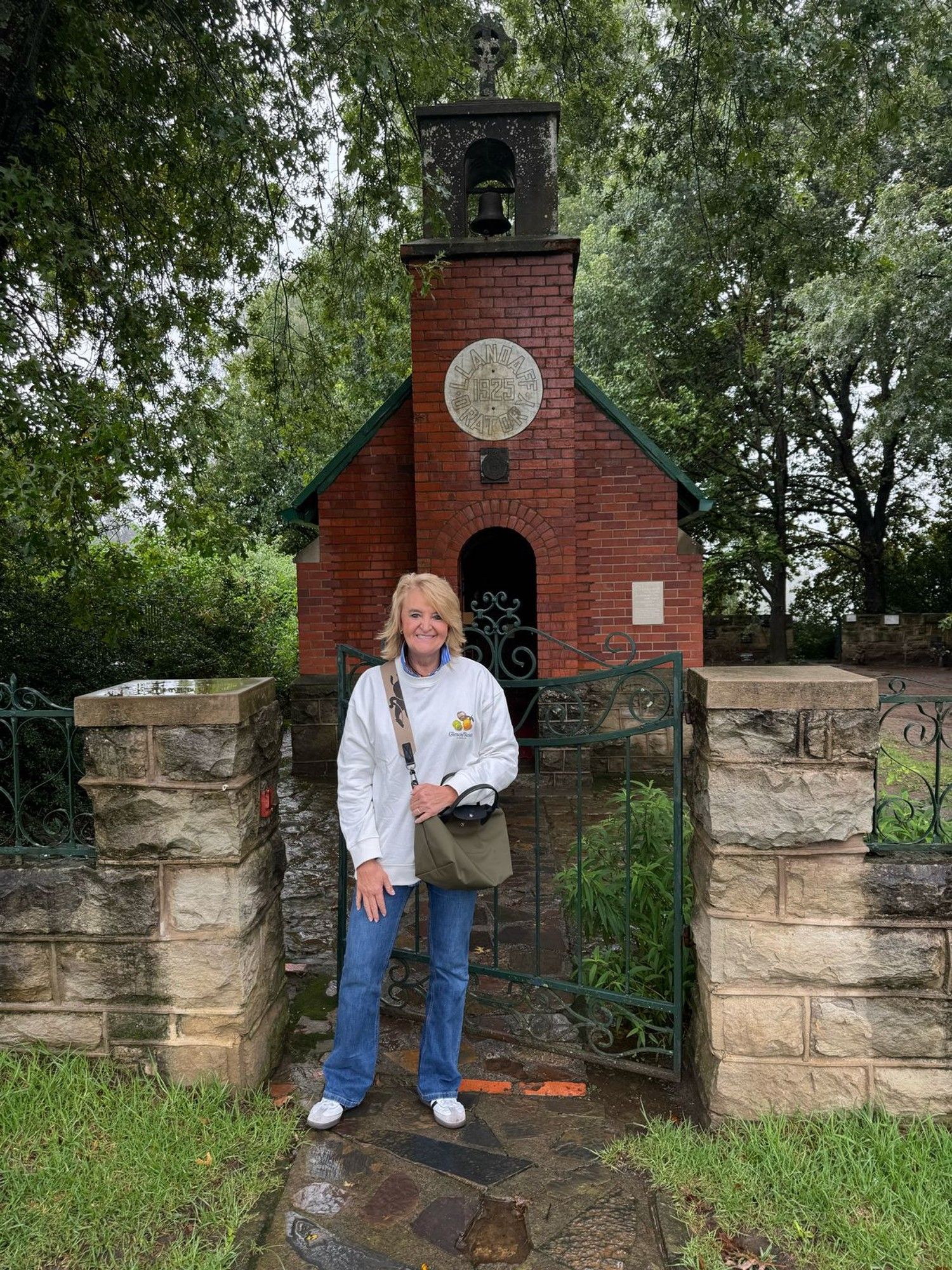 Dr Norman Cahi takes the smallest church in the world