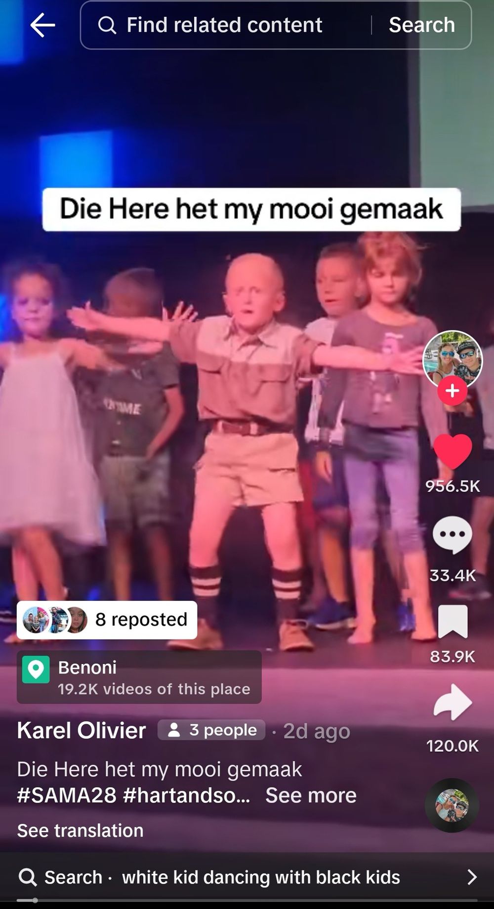 WATCH: Little boy dancing on stage during school concert captures ...