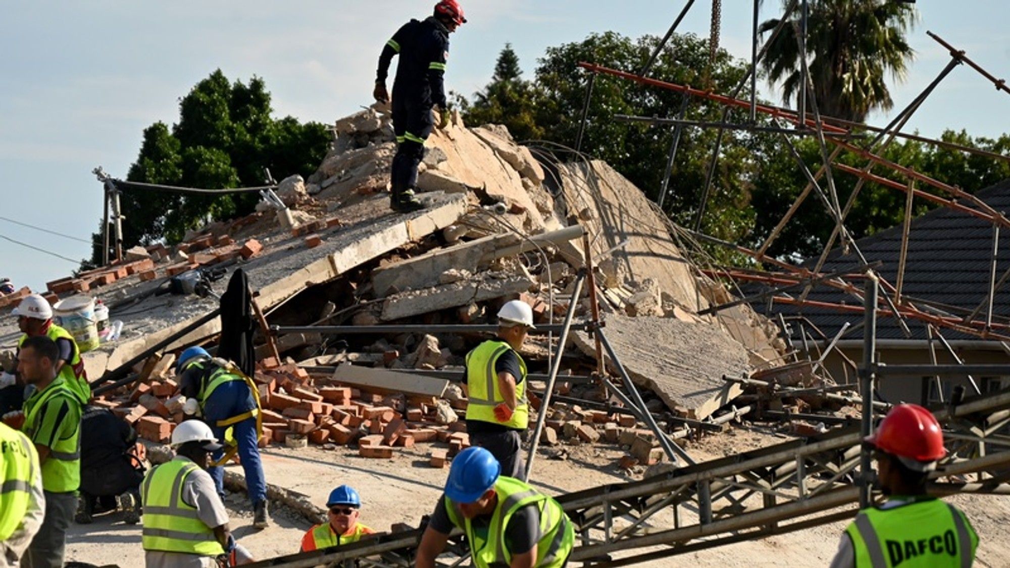 Officials battling to identify George building collapse victims, death ...