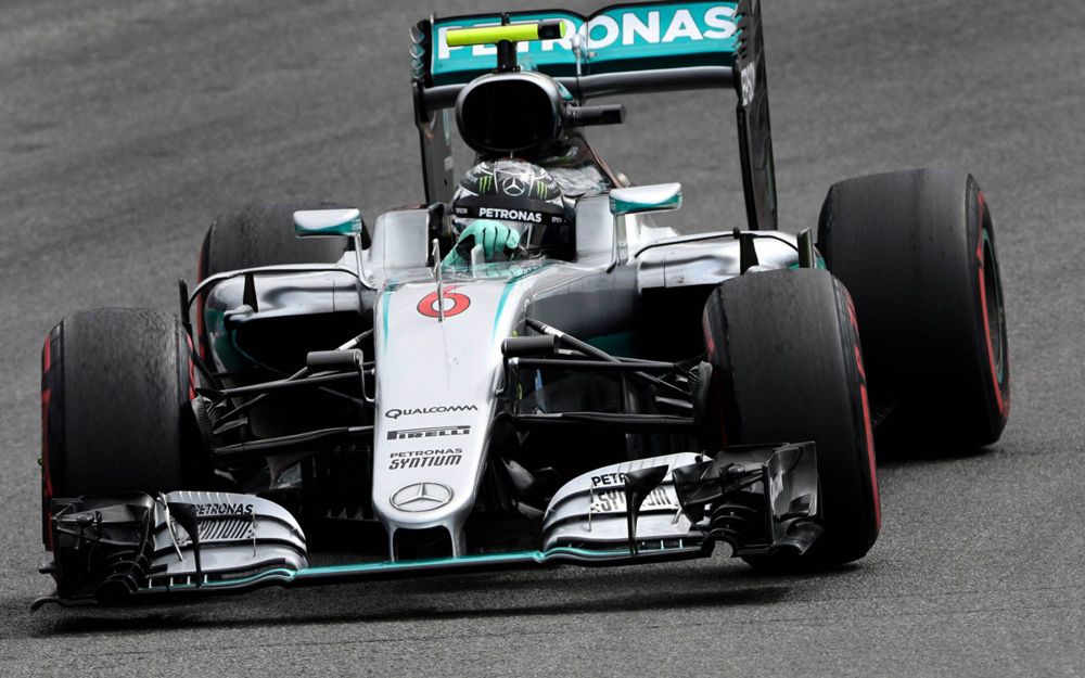 Rosberg quickest in German GP first practice