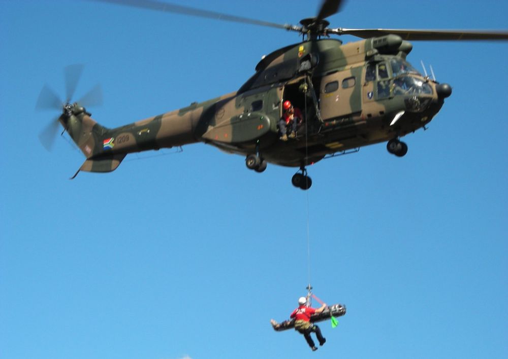 Ranger rescued after Berg fall