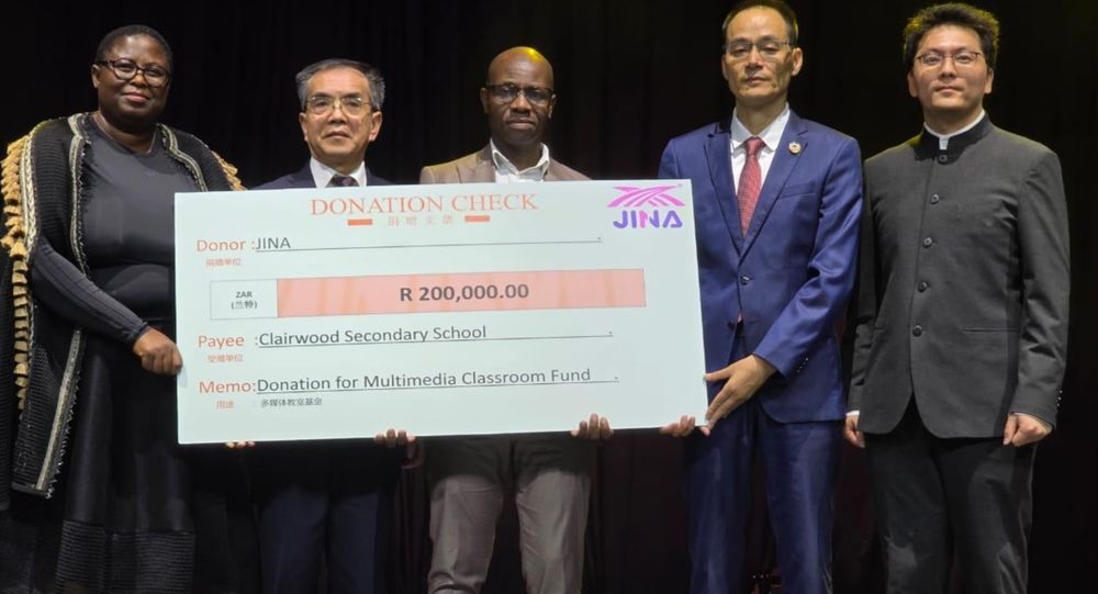 Chinese-owned company donates R200 000 to enhance digital learning at ...