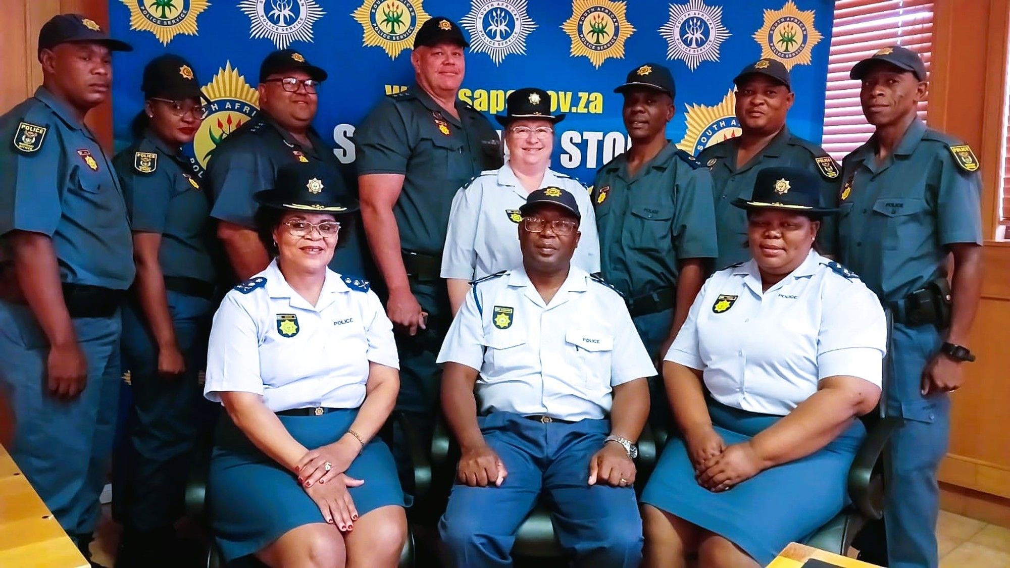 Advancing leadership: SAPS Public Order Policing officers awarded new ranks
