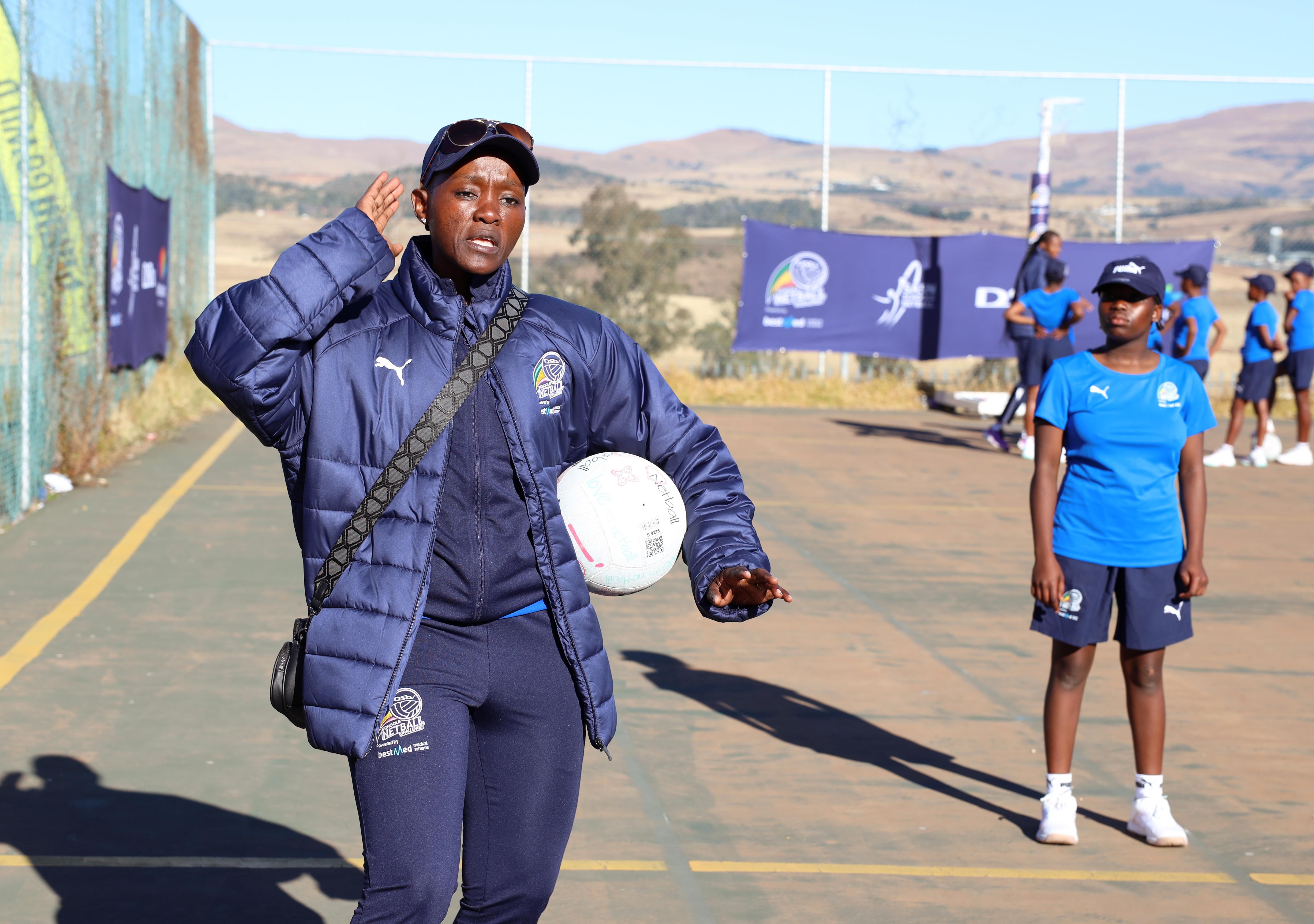 Star Proteas netball players inspire Kokstad youth for DStv Schools ...