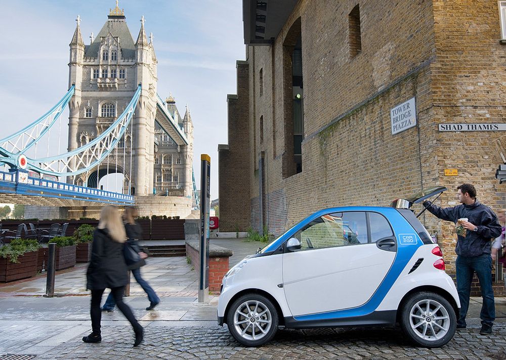 Smart car-sharing comes to London