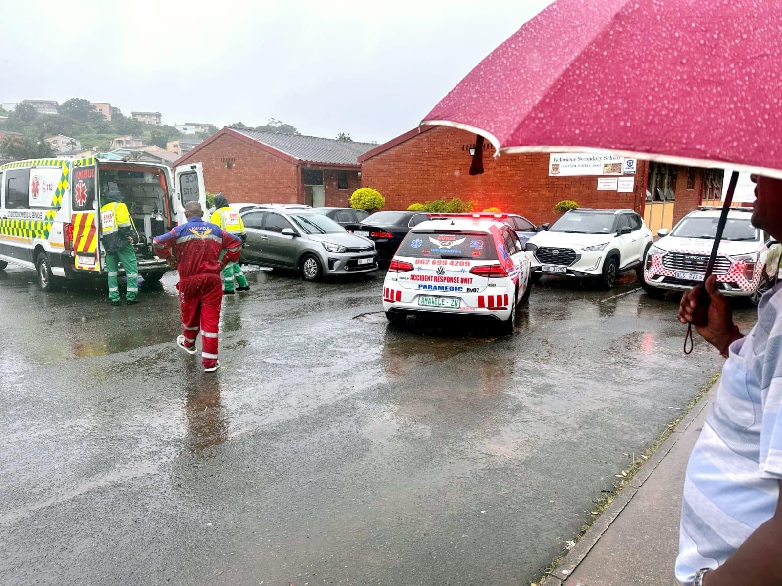 Teenager injured after falling two storeys at KZN high school