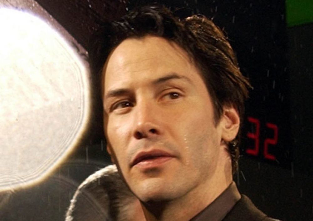 Keanu’s self-help book is a joke