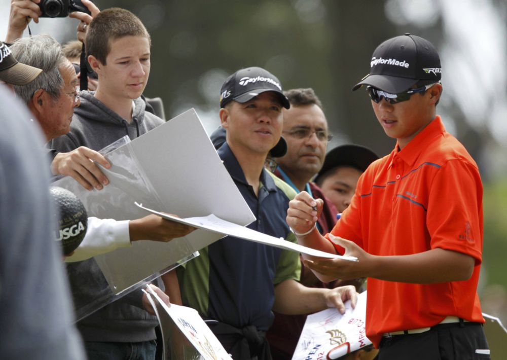 Zhang trying to enjoy the spotlight