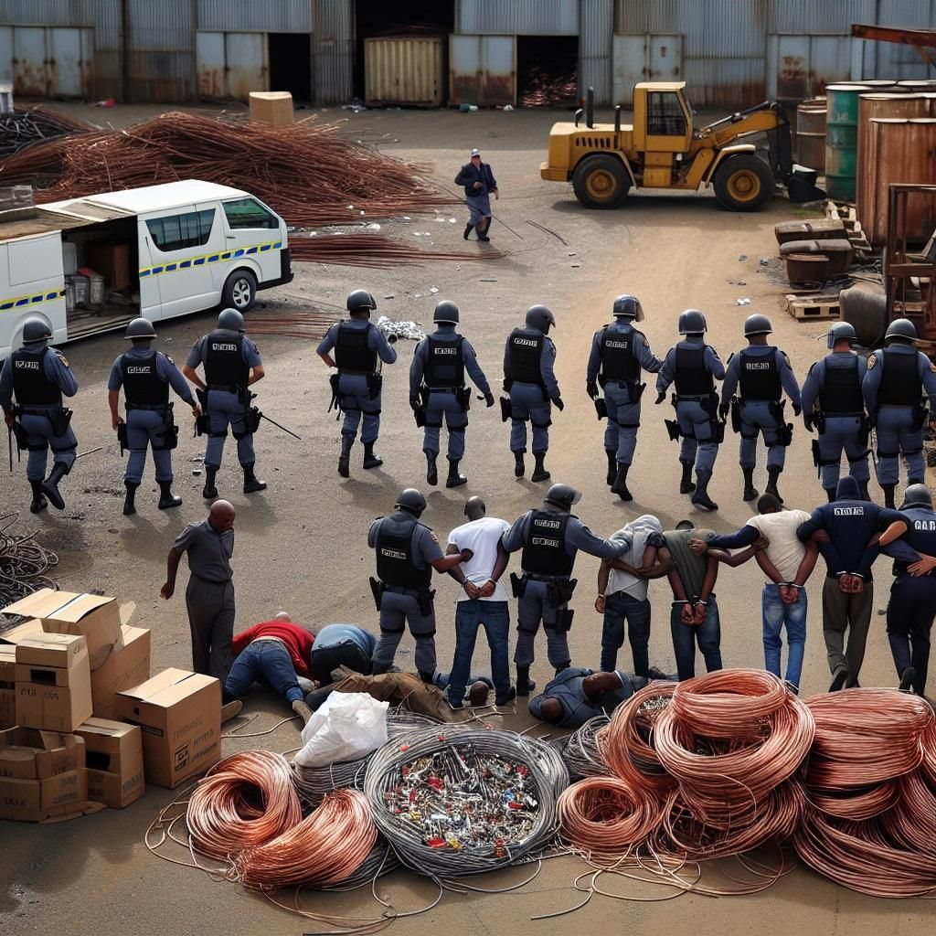 Multiple arrests made as SAPS and Transnet team up to combat vandalism ...