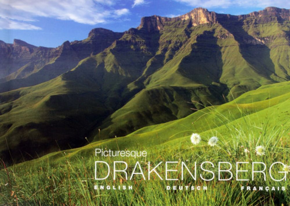 Picturesque Drakensberg in a book