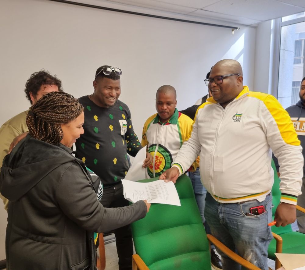 Unhappy ANC members meet interim official to hand over memorandum of ...