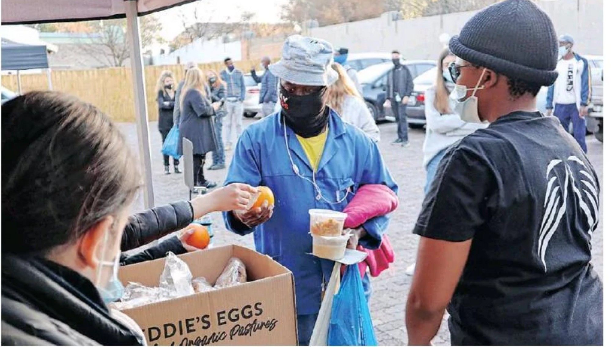 NGOs help Joburg’s homeless with food, blankets and referrals to ...
