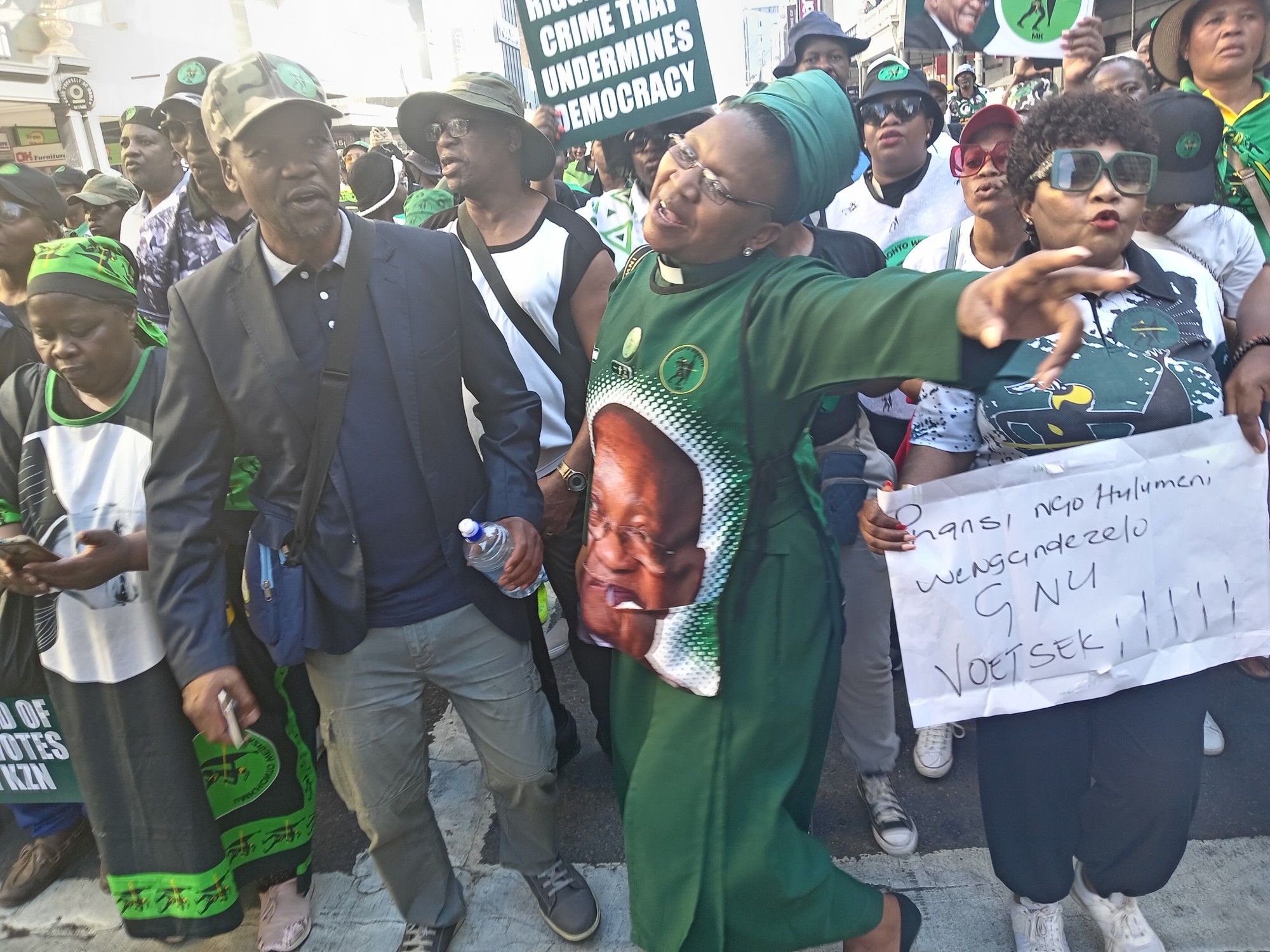 MK Party brings Durban to a standstill