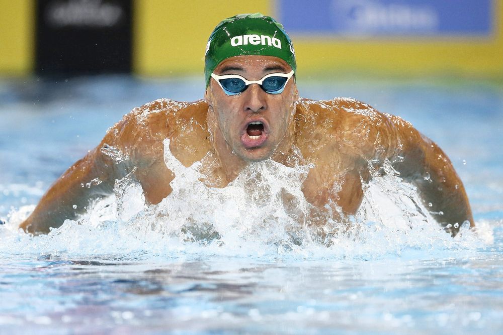 Chad vows to shake off that Phelps defeat in Rio