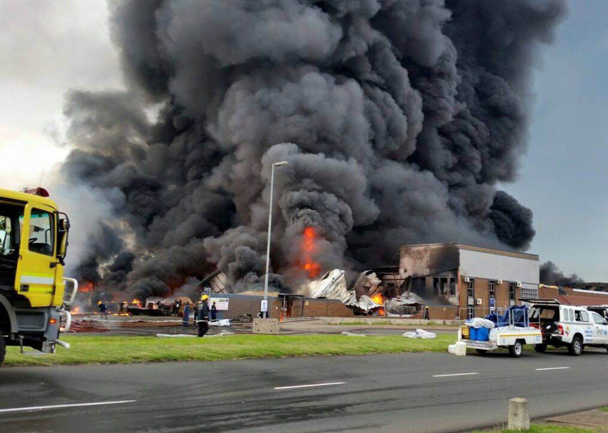 KZN oil factory blaze probed