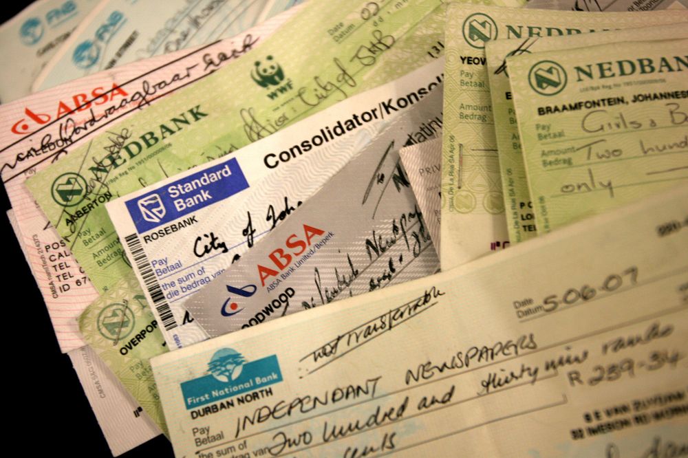 ’Cheque please!’ for the last time