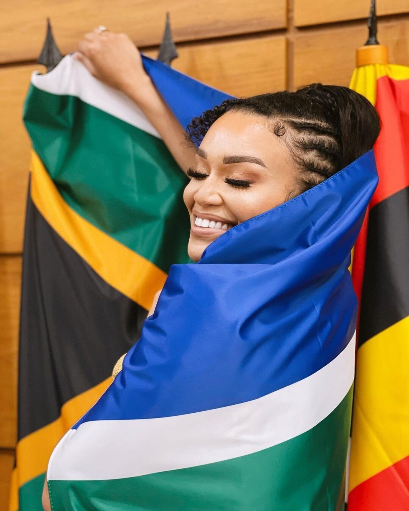 Pearl Thusi and Athi Geleba get into twar over the ANC winning the ...