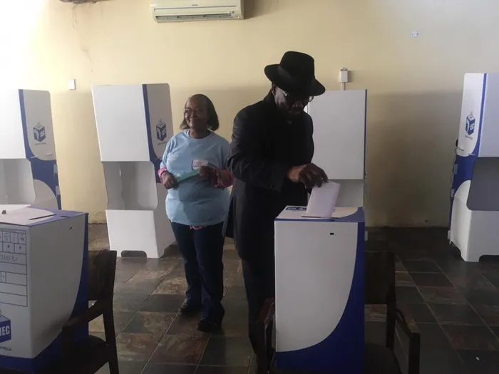 #Elections2019: Bheki Cele casts vote in Lamontville