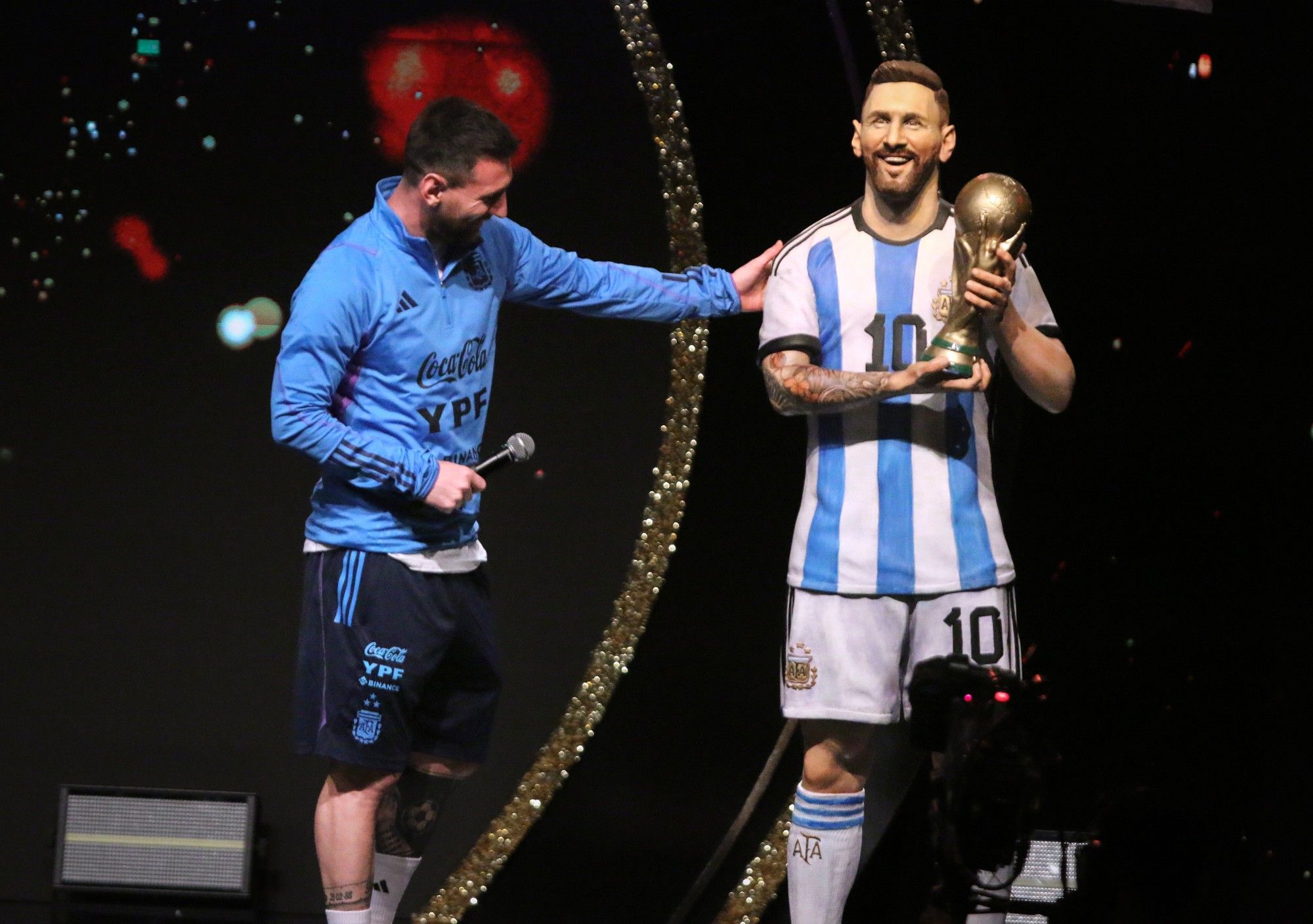 WATCH: Lionel Messi statue to stand next to Diego Maradona, Pele at ...