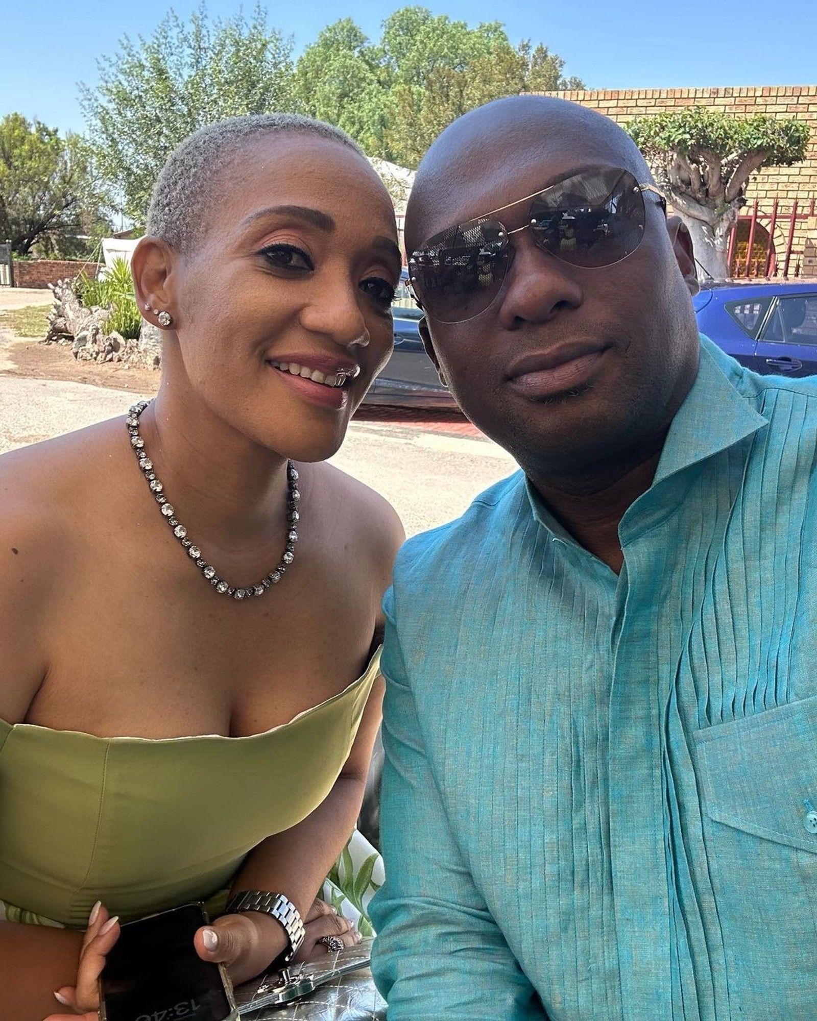 T-bose and Mapaseka Mokwele celebrate brass anniversary