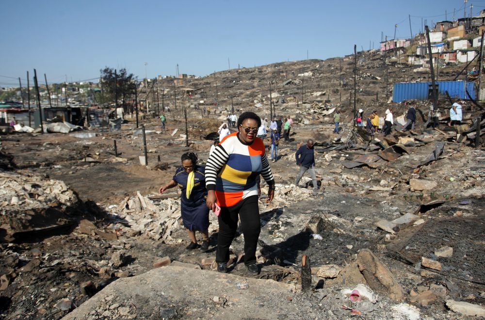 Ministers promise aid to Dakota Beach informal settlement residents in ...