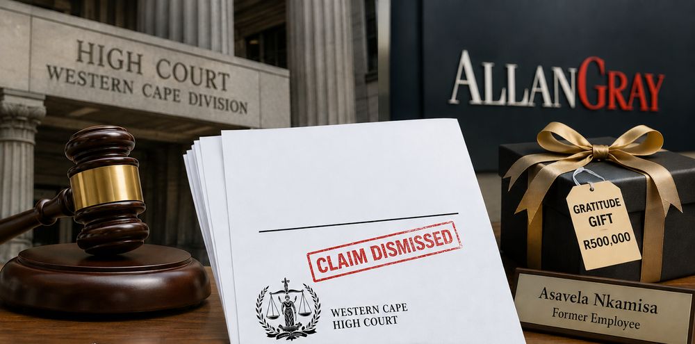 Court dismisses former Allan Gray employee's bid to claim R500,000 gift ...