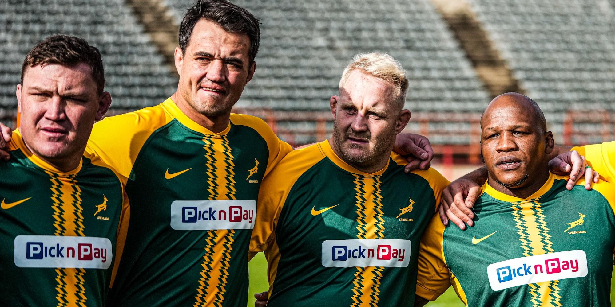 Springboks' alignment camp: Old faces, new faces and a kit that' s a ...