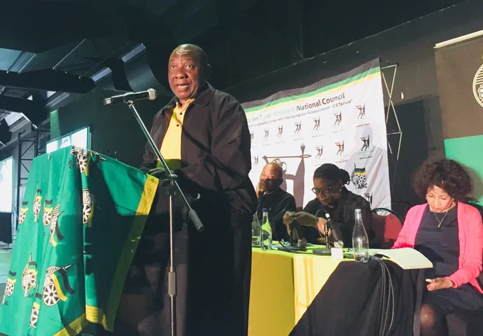Ramaphosa: Struggle to share in wealth must be at centre of agenda