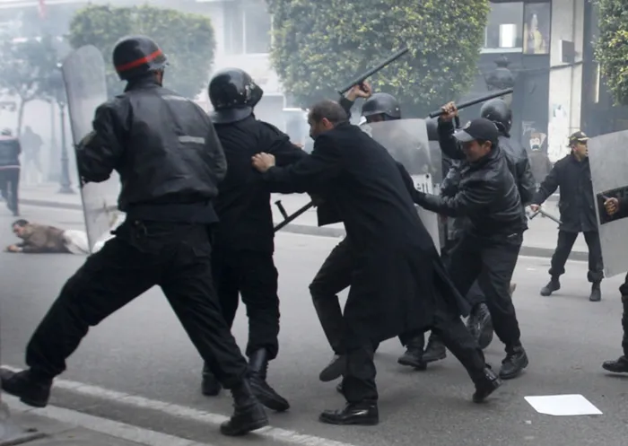 Tunisia’s ‘day of rage’ against Gaddafi