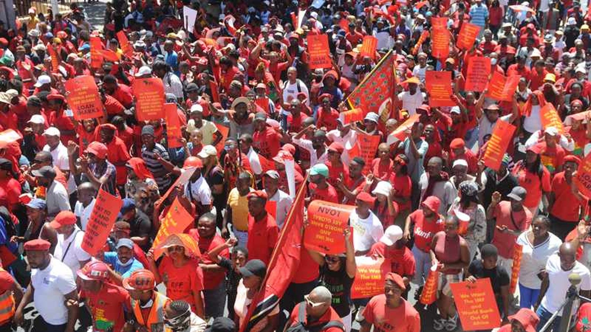 EFF ‘held shutdown in fight against corruption’