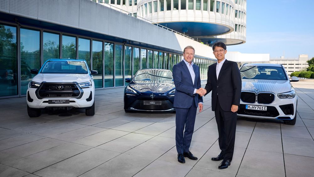 BMW and Toyota team up to develop hydrogen powered vehicles