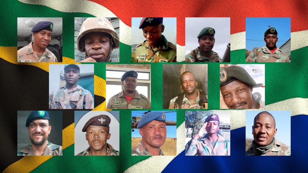 Remains of 14 South African troops killed in DRC to be repatriated on ...