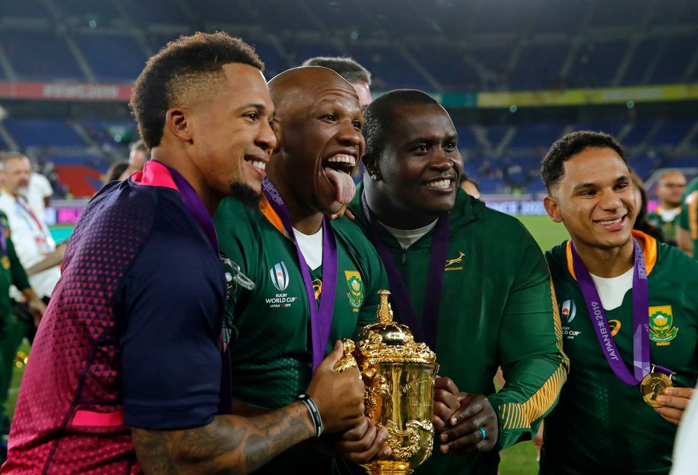 Springboks face week of World Cup celebrations at home