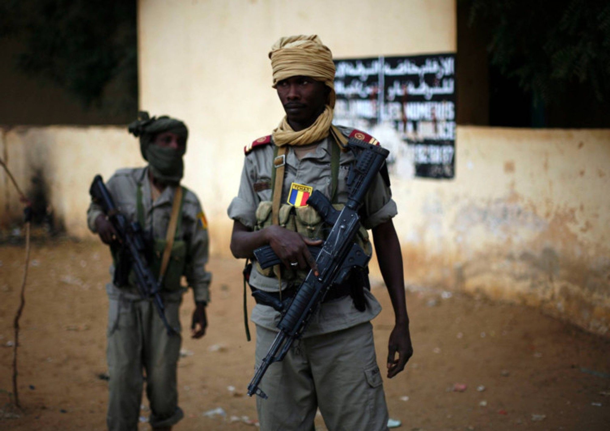 Heroes welcome for Chad soldiers