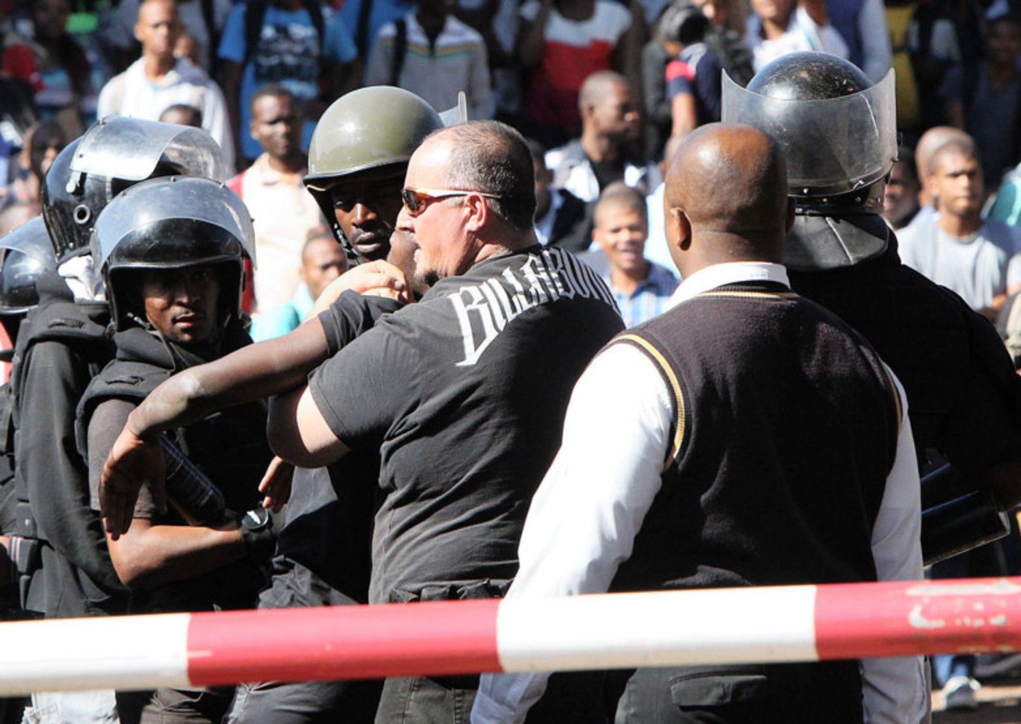 Students run riot over registration issues