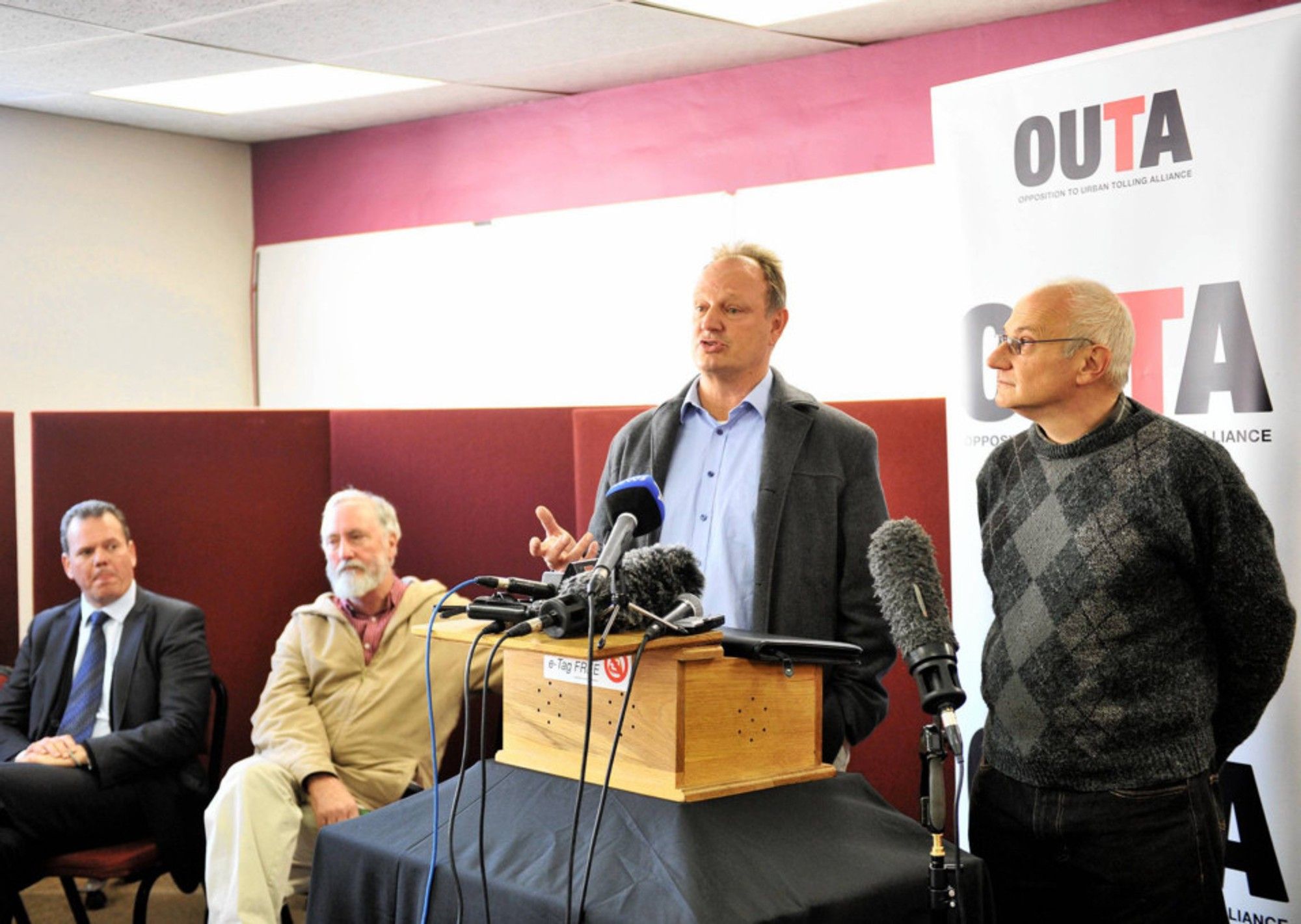 Outa ready to fight e-toll charges