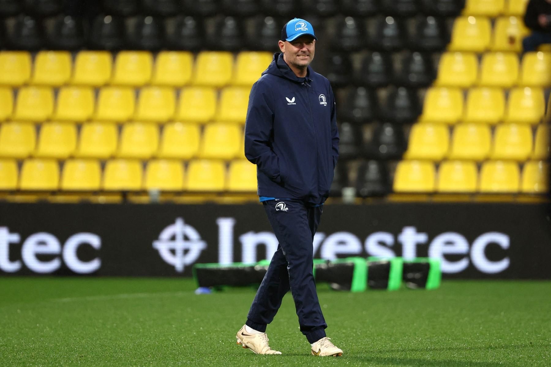 Former Springbok coach Nienaber dodges bullets from unhappy Leinster fans