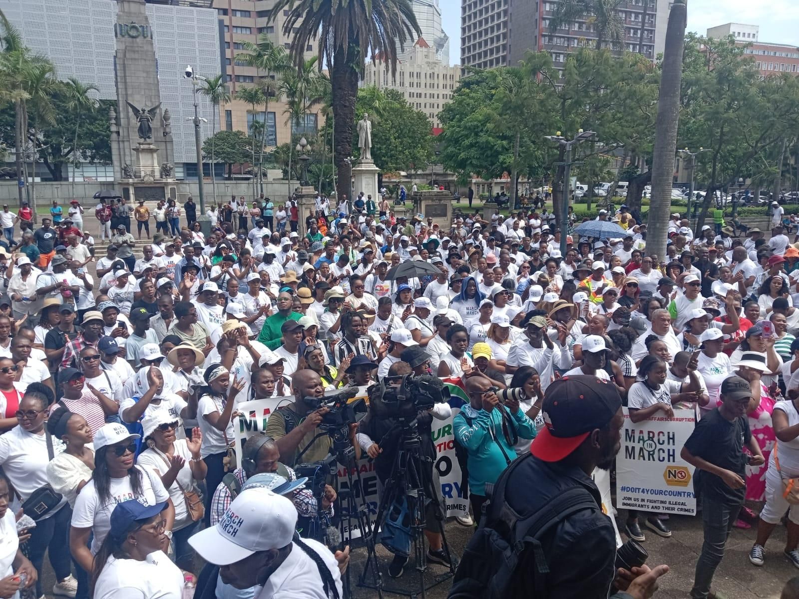 Police minister Mchunu backs anti-illegal foreigners march in Durban