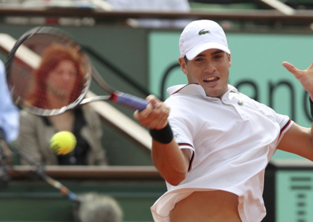 Isner, Mathieu set French Open record