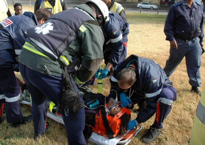 Man survives being hit by train