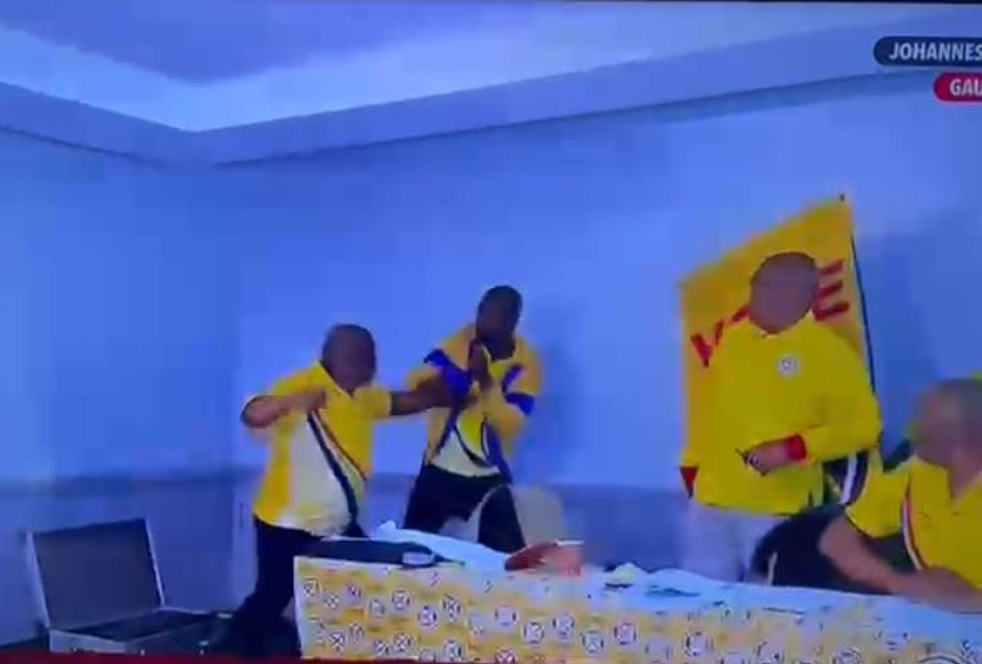 COPE members come to blows during press briefing