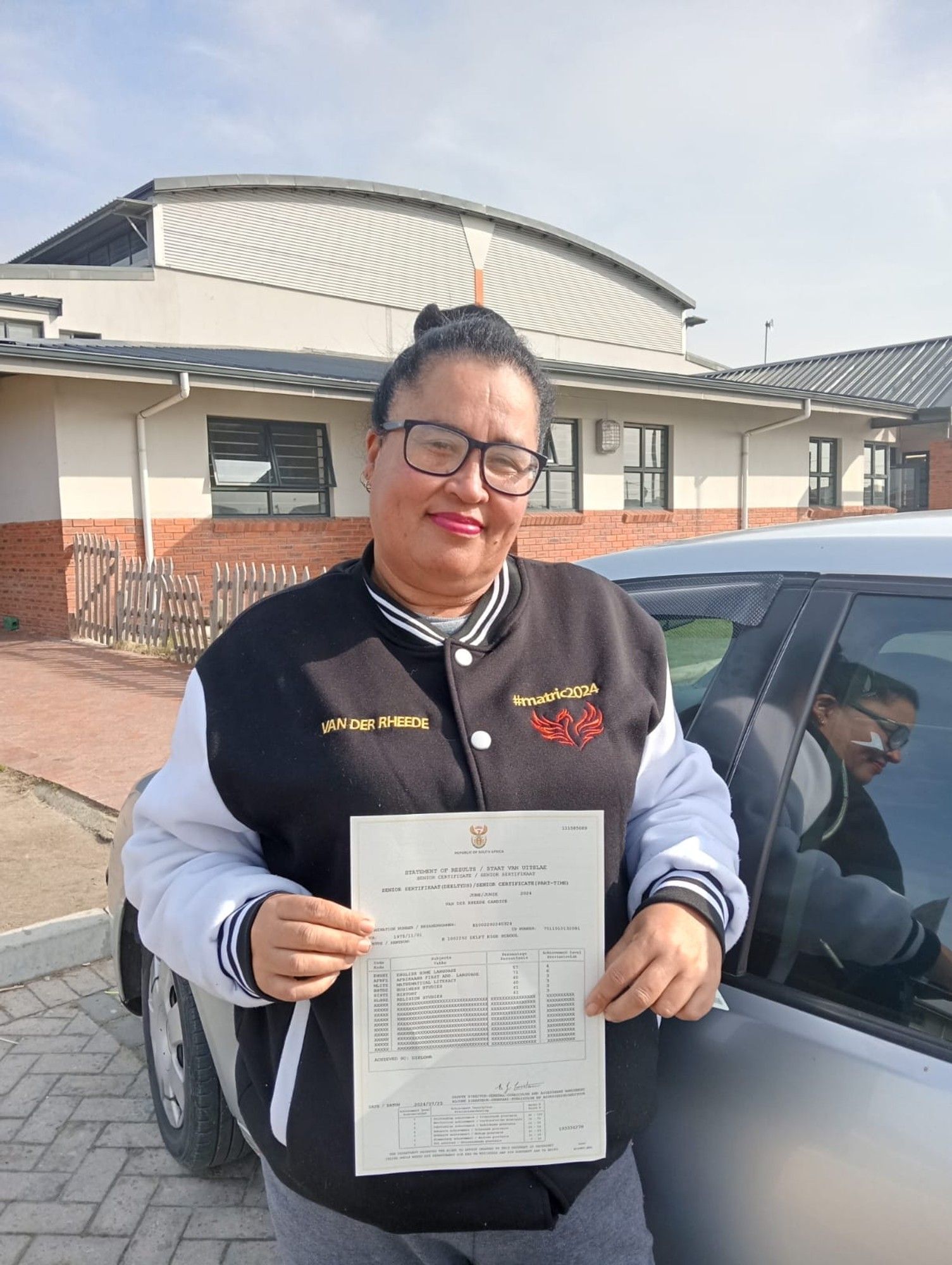 Ready for matric ball at age of 48