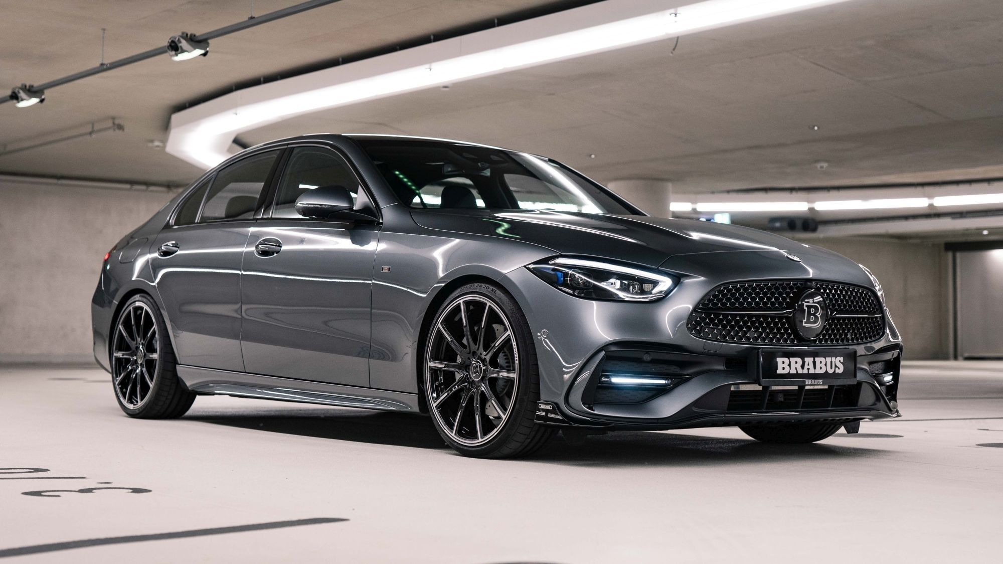 Brabus finally gets its hands on the new Mercedes C-Class