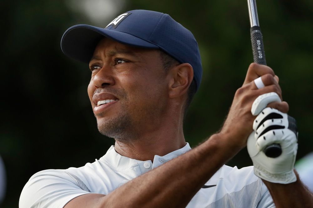 WATCH: Tiger Woods battles at the Northern Trust
