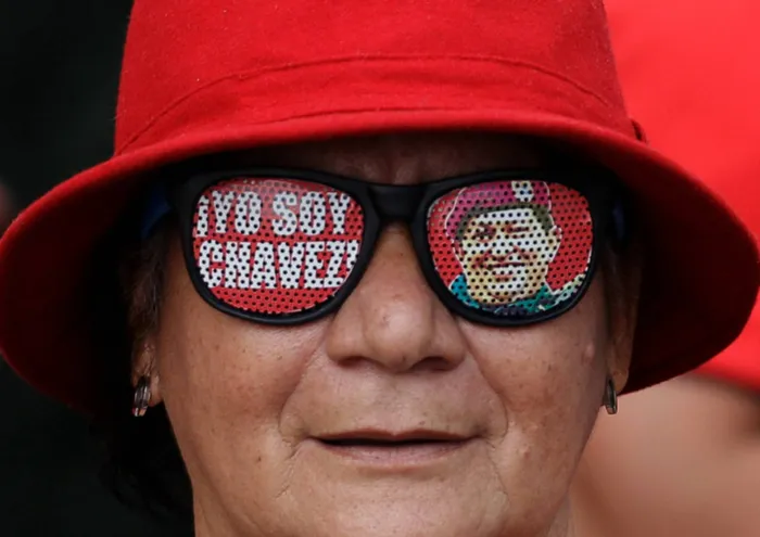 Chavez supporters march on coup anniversary