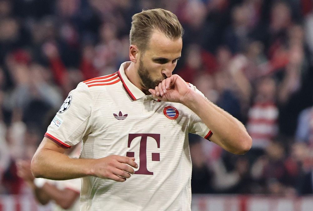 Harry Kane makes Champions League history as Bayern Munich score nine ...